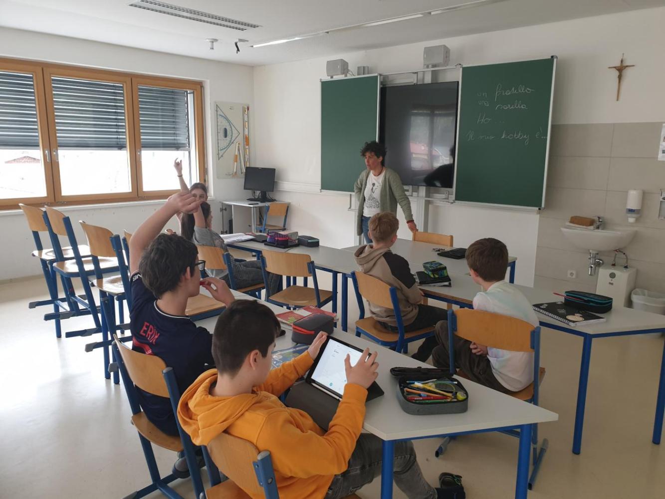 Native Speakers bereichern den Unterricht | MS Haiming